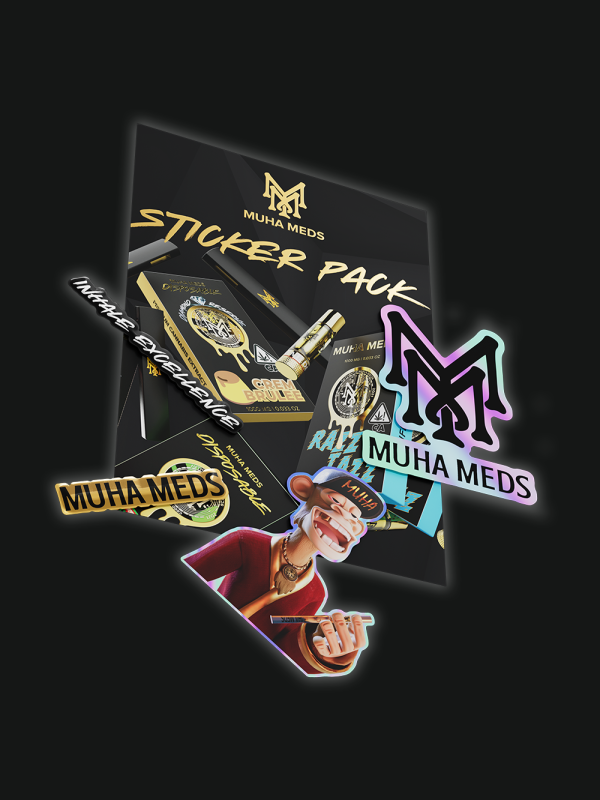 Muha Meds Sticker Pack — Muha Merch | Official Muha Med Shop