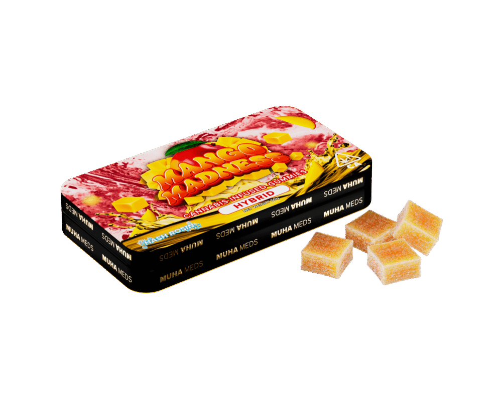 Mango Madness Hash Rosin Gummies, | Official Muha Med Shop